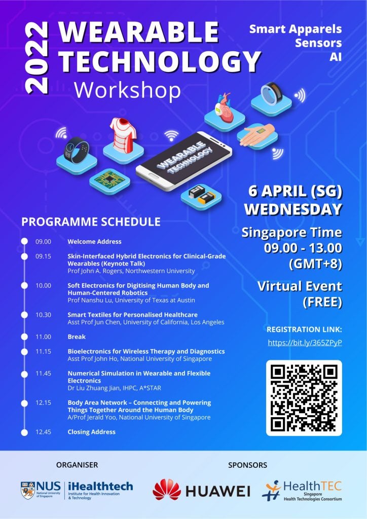 Wearable Technology Workshop 2022 - iHealthtech – Institute for Health Innovation & Technology ...