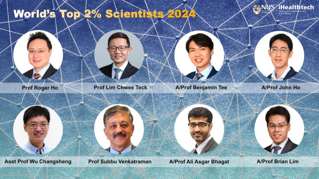 iHealthtech scientists recognised among World's Top 2% in 2024 ...
